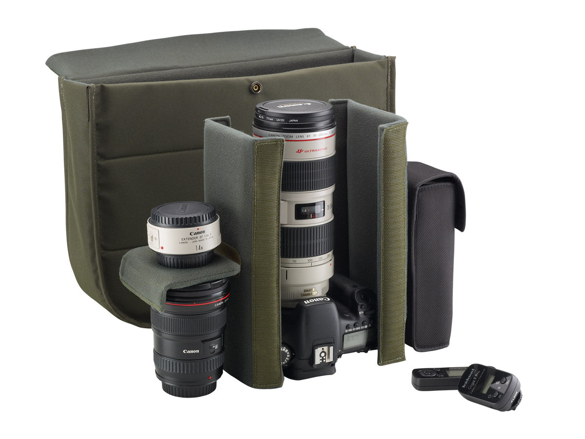 Padded Inserts - Olive / Hadley Large – Billingham USA